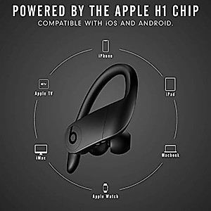 Powerbeats Pro Totally Wireless & High-Performance Bluetooth Earphones Black (Renewed)