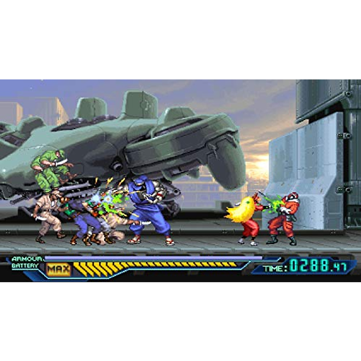 The Ninja Saviors - Return of The Warriors (PlayStation 4)