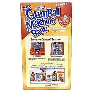 Medium Gumball Bank, 12"