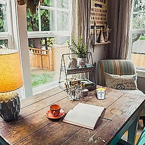 Citronella Candles Outdoor - 2.2oz 9 Pack Scented Candles 135h Burning for Patio Home Balcony Garden - Natural Soy Wax Aromatherapy Citronella Oil Portable Small Bucket Candles Set Summer Gifts