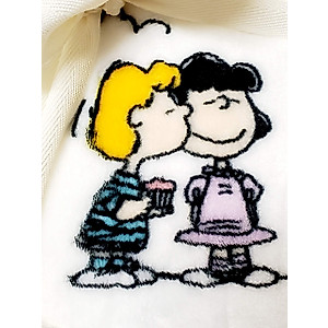 CHDENUO Peanuts Gang Snoopy Valentine's Love in The Cards Heart Throw Blanket
