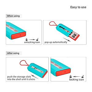 JJC (NOT FIT SD Card) Switch Game Card Case for 6 Nintendo Games and 12 Micro SD Cards,Switch Card Holder Storage for Nintendo Switch or PS Vita,Water-Resistant Anti-Shock Game Card Box