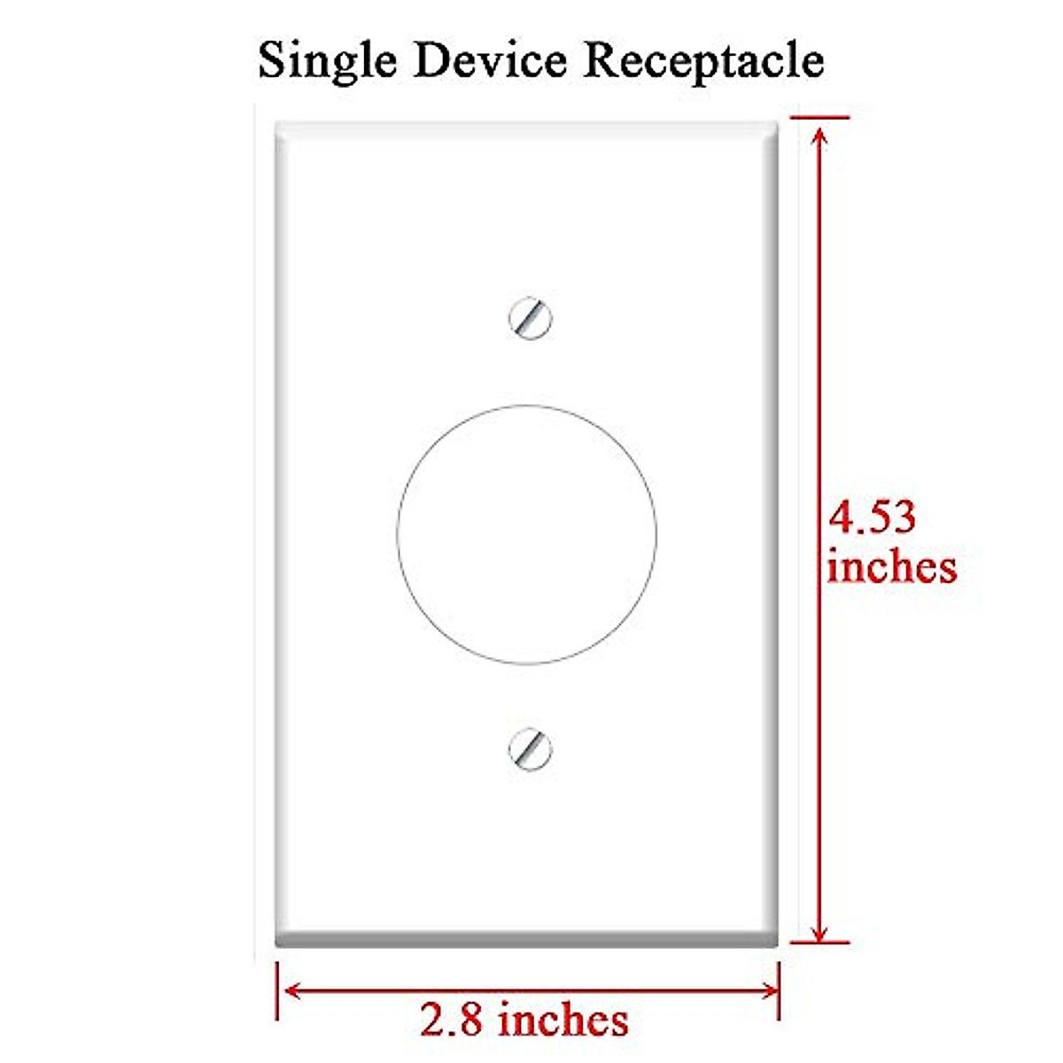 Single Hole Device Receptacle Wall Plate Cover - Bug Leaf Nature Green Insect Garden Pest Plant