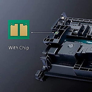 LEMERO (with CHIP Remanufactured Toner Cartridge Replacement for HP 89X CF289X 89A CF289A for Laserjet Enterprise MFP M528f, M528dn, M507dn, M507n, M507x (Black, 1-Pack)