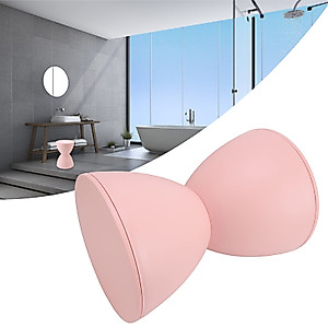 Hourglass Shaped Stool Plastic Modern Simple Nordic Household Round Stool for Bathroom Fitting Room,White()