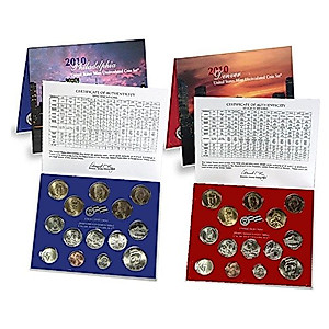 2010 P, D U.S. Mint - 28 Coin Uncirculated Set with CoA Uncirculated