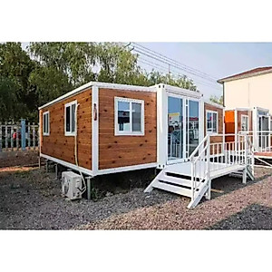 Luxury 20FT 40ft Tiny House Living Prfab Folding 2 3 Bedrooms Expandable Container Homes with Kitchen Bathroom