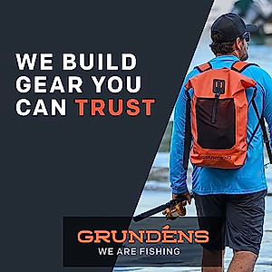 Grundéns Bootlegger Roll Top Backpack | Waterproof, 30L, Anchor