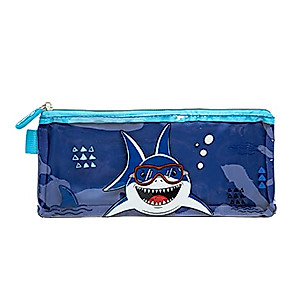 MOHCO Toddler Clear Backpack 13 inch Preschool Backpack Kindergarten Bookbag with Lunch Bag and Pencil Case for Boys and Girls