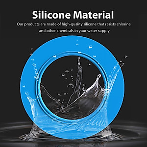 Flush Valve Seal for American Standard, 3 Pack Upgraded Silicone Material 7301111-0070A American Standard Toilet Parts Replacement for Champion 4 and Eljer Titan 4