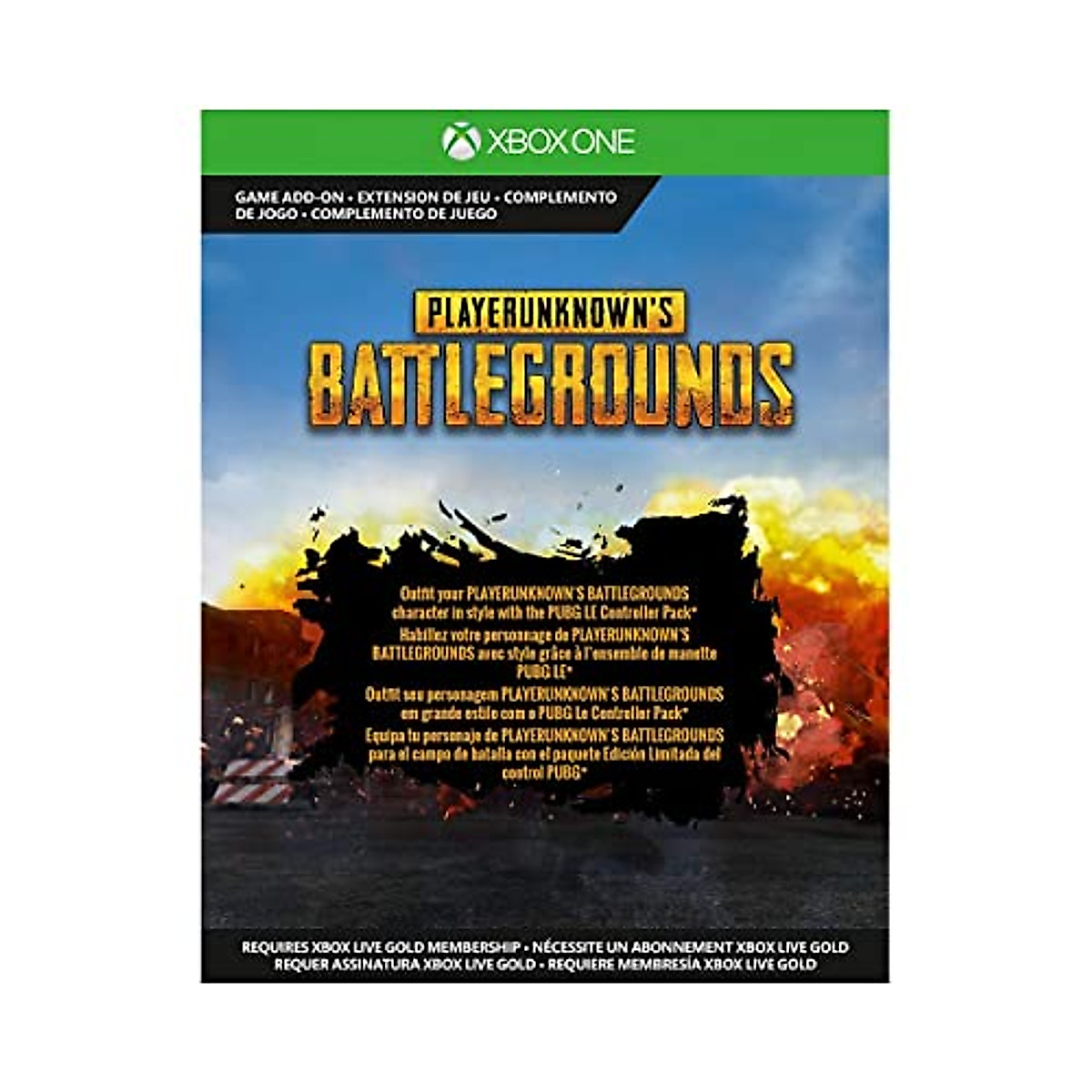 Xbox Wireless Controller - Playerunknowns Battlegrounds Limited Edition (Renewed)