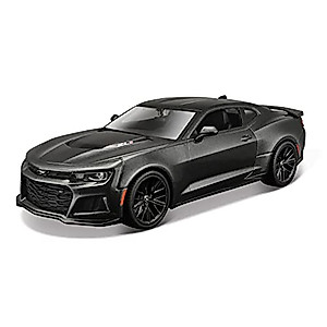 Maisto 1:24 Scale Assembly Line 2017 Chevrolet Camaro ZL1 Die-Cast Vehicle, Black