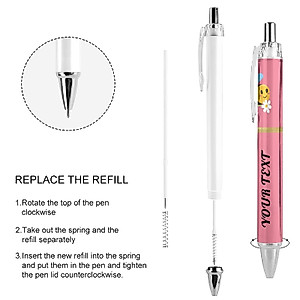 Personalized Custom Cute Bee Pens with Stylus Tip, Customized Engraving Ballpoint Pens with Name Massage Text Logo, Gift Ideas for School Office Business Birthday Graduation Anniversaries Christmas