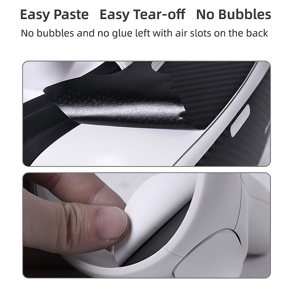 YYFRIEND Multiple Color Stickers Skin for Oculus Quest 2 VR Headsets and Controllers Sticker Protective Decal Accessories