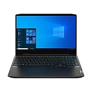 Lenovo IdeaPad Gaming 3 15.6" Full HD Gaming Notebook Computer, Intel Core i5-10300H 2.5GHz, 8GB RAM, 256GB SSD + 1TB HDD, NVIDIA GeForce GTX 1650 4GB, Windows 10 Home, Onyx Black