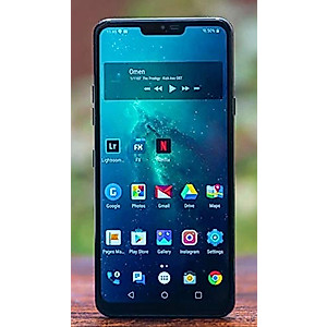 LG Electronics G7 ThinQ Factory Unlocked Phone - 6.1" Screen - 64GB - Aurora Black (U.S. Warranty)