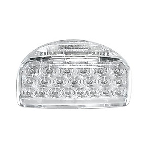 GG Grand General 77231 Amber 31-LED Peterbilt Headlight Turn Signal Sealed Light with 3 Wires for Front/Park/Turn Functions and Clear Lens, Amber/Clear