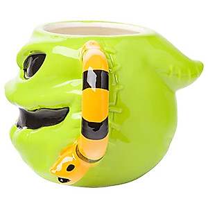 Silver Buffalo Disney Nightmare Before Christmas Oogie Boogie Ceramic 3D Sculpted Mug, 20 Ounces