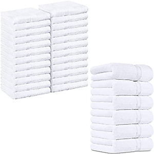 Utopia Towels 24PK Salon Towels & 6PK Hand Towels