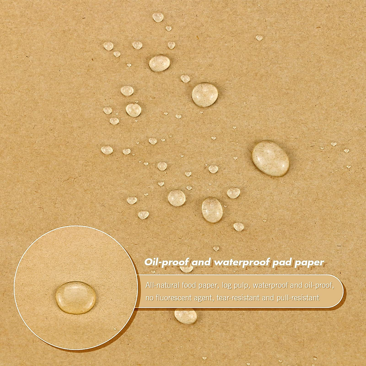 Cmkura 200 Sheets Deli Paper Sheets Checkered Dry Waxed Paper Liners for Plastic Food Basket, Special for Wrapping Bread and Sandwiches(12" X 12")