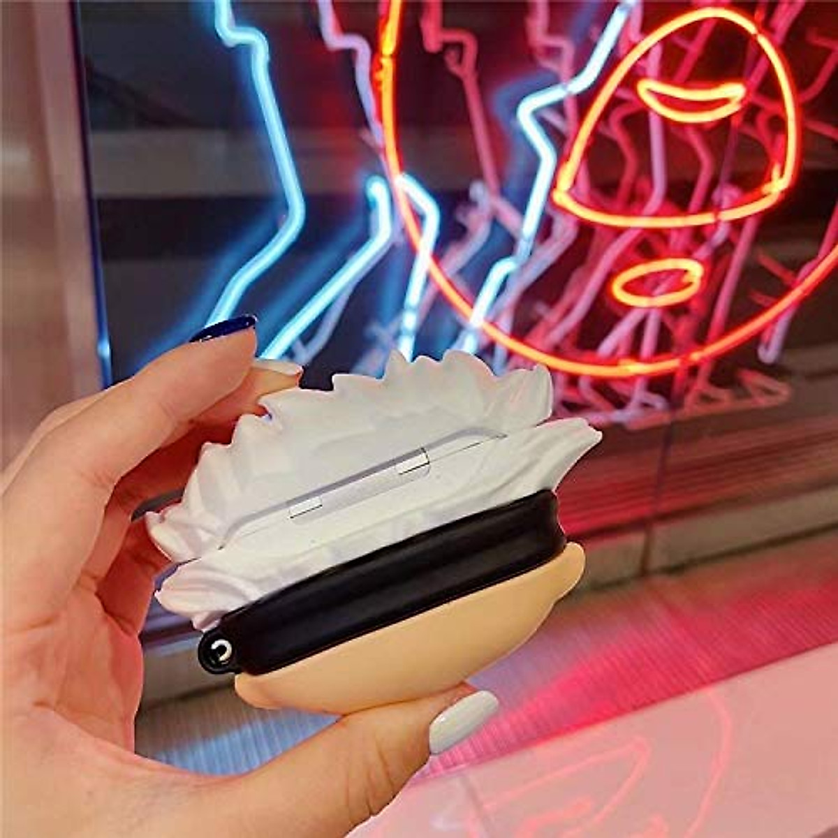 VARWANEO Earphone Case for Airpods Pro, 3D Japan Anime Cartoon Jujutsu Kaisen Gojo Satoru Earphone Case for AirPods Pro Soft Silicone Headset Cover Kawaii Fun Design (Satoru for AirPods Pro)