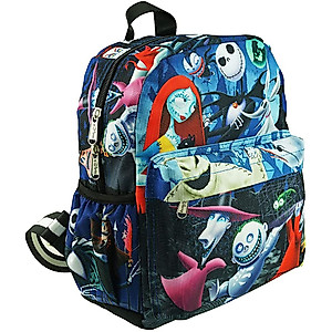 Nightmare Before Christmas Deluxe Oversize Print 12" Backpack - A20273