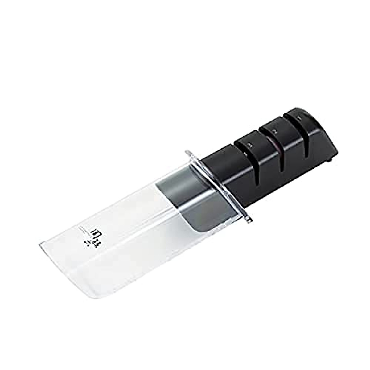 kai Seki Magoroku Diamond and Ceramic Sharpener (AP-0308), Black/White, 141 * 51 * 55 mm (Length X WidthX Height)
