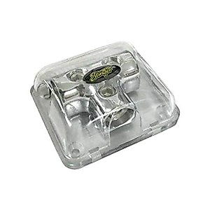 Stinger SPD511 PRO Series Power/Ground Distribution T-Block with Three 4 Gauge Inputs