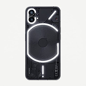 Nothing Phone 1 Smartphone Unlocked 5G Android Phone Snapdragon 778G+, 50MP Dual Camera, 6.55'' OLED Display, 4500mAh Battery, 8GB + 256GB(No CDMA - not Compatible with Verizon/Sprint)(No Charger)