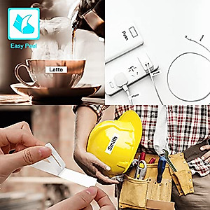 2 Pack Replacement for Brother Tz Tape,TZe-231 12mm 0.47 Laminated White TZ Tape, P Touch Tape 12mm Compatible with Brother Label Maker PT-D210 PT-H110 PT-D600 PT-D400, 8m 26.2ft Label Maker Tape