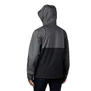 Columbia Men's Inner Limits II Jacket, Black/Graphite Heather, Large