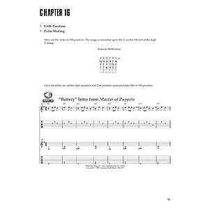 Learn to Play Guitar with Metallica Book/Online Audio