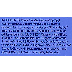 EO Sulfate-Free Moisturizing Hand Soap, French Lavender, 12 Oz, 3 Count