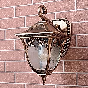 European Wall Light Outdoor Wall Lamp Bedside Balcony Corridor Corridor European Waterproof Antique Outdoor Retro Wall Light Court Villa Courtyard Home Garden Wall Lantern