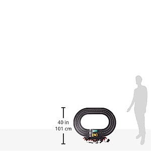 Carrera Evolution 20025240 Super Cars Analog Electric 1:32 Scale Slot Car Racing Track Set - Includes Two 1:32 Scale Cars & Two Dual-Speed Controllers Ages 8+