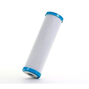 Hydronix SMCB-2510 NSF Coconut Activated Carbon Block Water Filter, 2.5" x 10" - 0.5 Micron