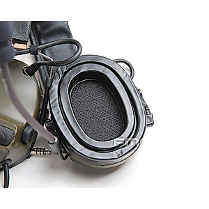 FMA Replacement Gel Ear Cushions Silicone pad for COMTAC Peltor Headsets