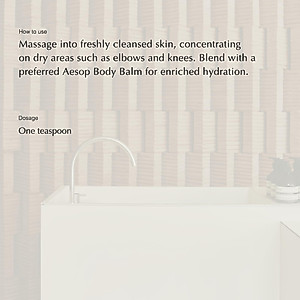 Aesop Breathless Botanical Massage Oil | 100mL/3.4 fl oz Muscle Relaxer Massage Oil |Sore Muscle Oil Massage for All Skin Types | Paraben-Free, Cruelty-Free & Vegan Massage Oil