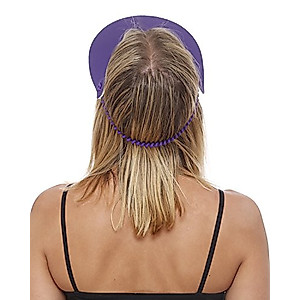 The Incredible Sunvisor - Available in Beautiful Solid Colors, Perfect for The Summer! (Black)