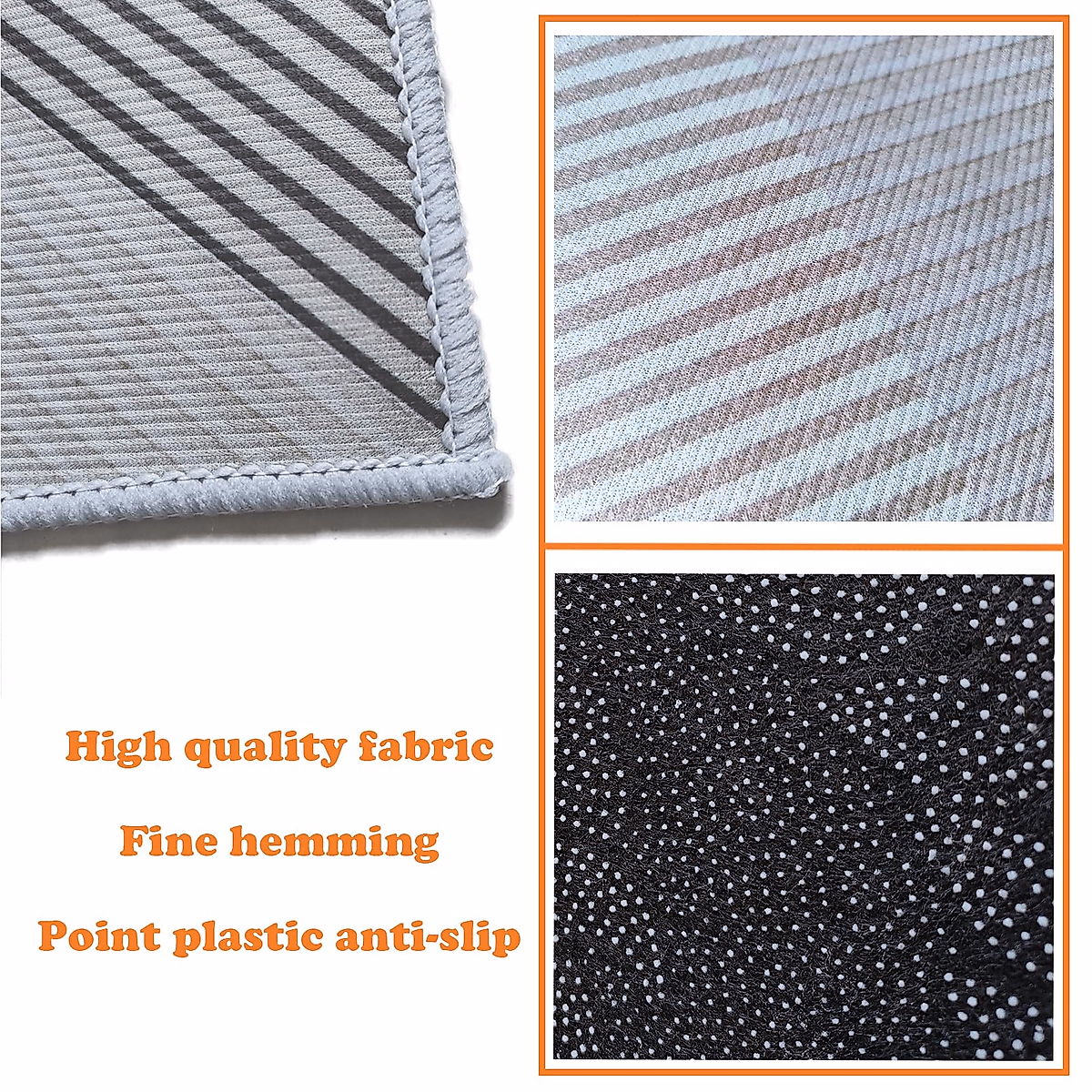 MUYG Guinea Pig Liners for Cage,39"×78" Washable Rabbit Cage Liner Reusable Small Animals Bedding Pads with Anti Slip Super Absorbent Mats for Ferrets Chinchillas Hamster Bunnies