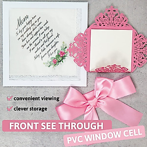 Mom Mother of the Bride Gift from Daughter Wedding Day Personalized Handkerchief