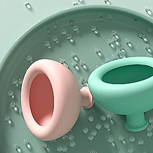 DOITOOL Pressure Drum Massage, 4Pcs Sputum Remover Silicone Palm Chest Percussion Cup Mom Palm Cup Pressure Drum Massage Cup for Burping Expectoration Problem