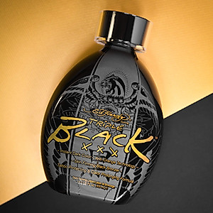 Ed Hardy BLACK XXX Instant Dark Color Tanning Lotion, 13.5 oz