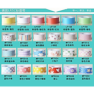 King Jim Tepra LP15B Lite Tape, Blue