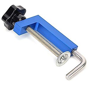Wood Craft Clamps, Rustproof Multifunction Small Carpenter Clamp, Flexible Fixing G Clamp, for Woodworking Hand-Operated Tool Easy to Operate Industry(100 models)