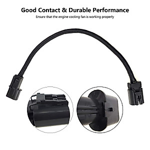 Engine Cooling Fan Wiring Harness 1355A245 1355A098 Fit for Mitsubishi Lancer 2008-2017, Outlander 4 Cylinder 2008-2015
