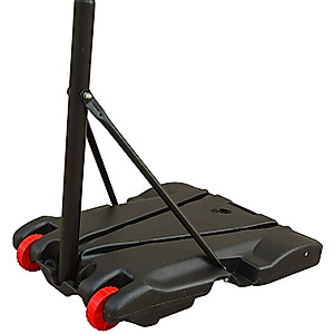 Basketball Hoop for Kids Portable Height-Adjustable Sports Backboard System Stand w/Wheels