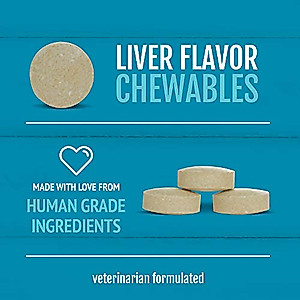 PetNC Natural Care Brewers Yeast Chewables for Dogs, 250 Count