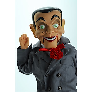 Slappy Dummy, Ventriloquist Doll “Star of Goosebumps”, Famous Ventriloquist Dummy. Has Glow in The Dark Eyes. Bonus E-Book 'How to Be a Ventriloquist'