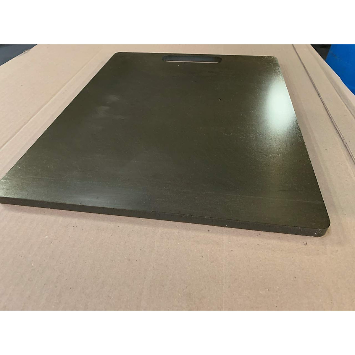 3/8" x 16" x 18" Seasoned Pizza Steel